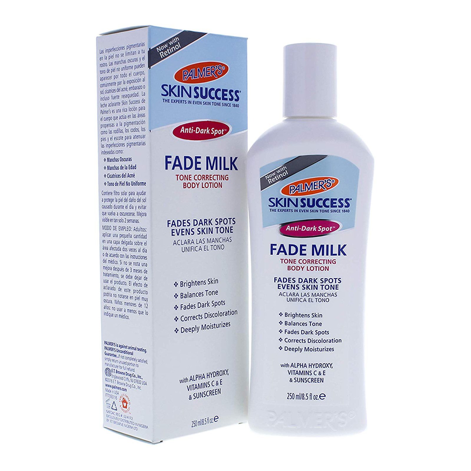 Skin Care: Palmers skin success anti dark spot Fade Milk, tone ...